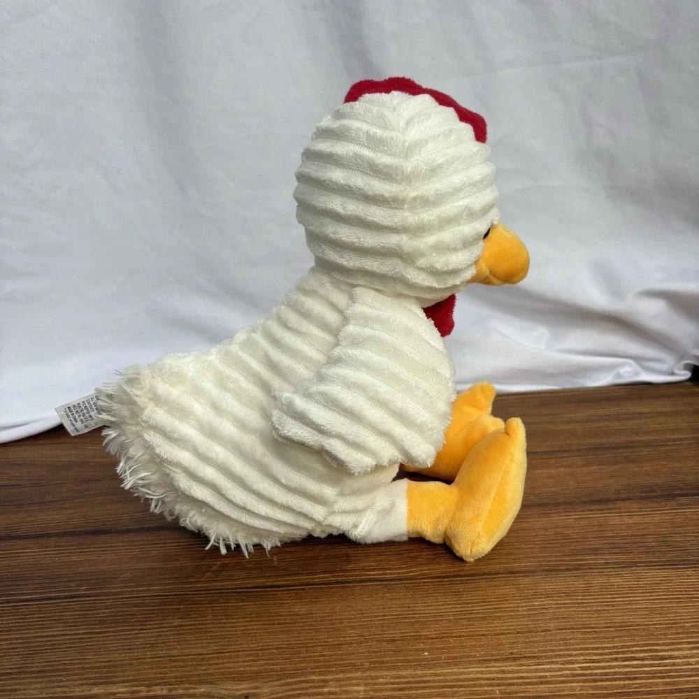 GANZ | Toys | Ganz Plush Chicken Stuffed Animal White Hen Rooster Farm ...
